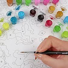 How to Paint Using Paint by Numbers | Blog