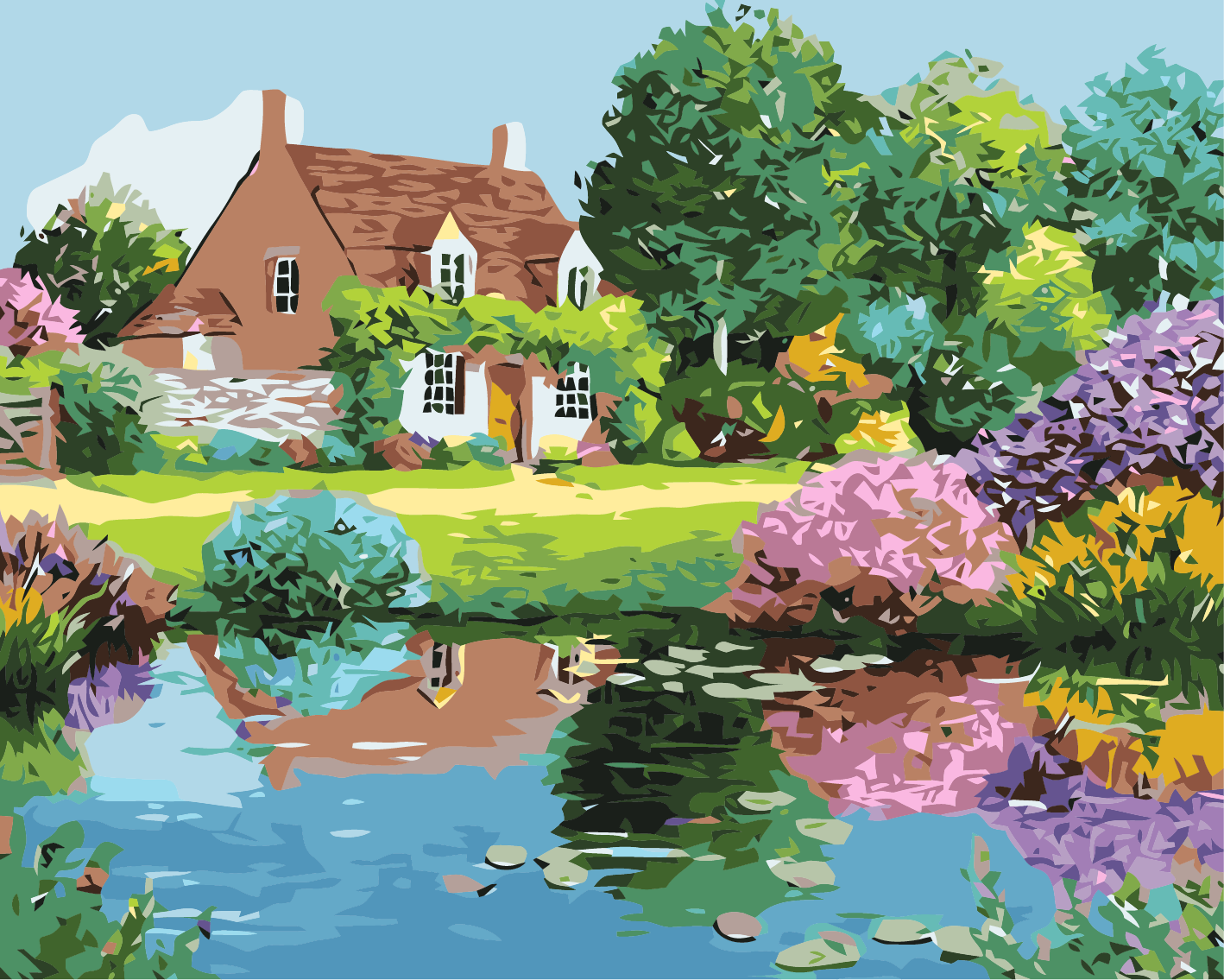 Collection List of Countryside Photos – Paint Your Numbers