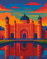 LalBagh Fort Set 5 – Paint Your Numbers