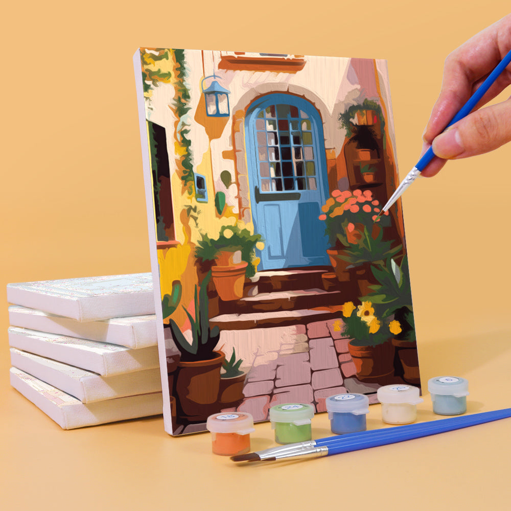 Splendid Views 6 Pack Mini Paint by Numbers Kit – Paint Your Numbers